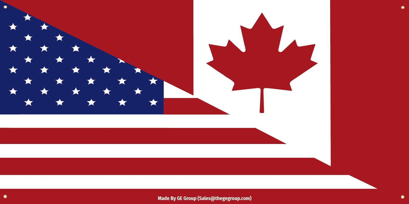 Flag - Canada & USA (CUSTOM ORDER) – The GE Group
